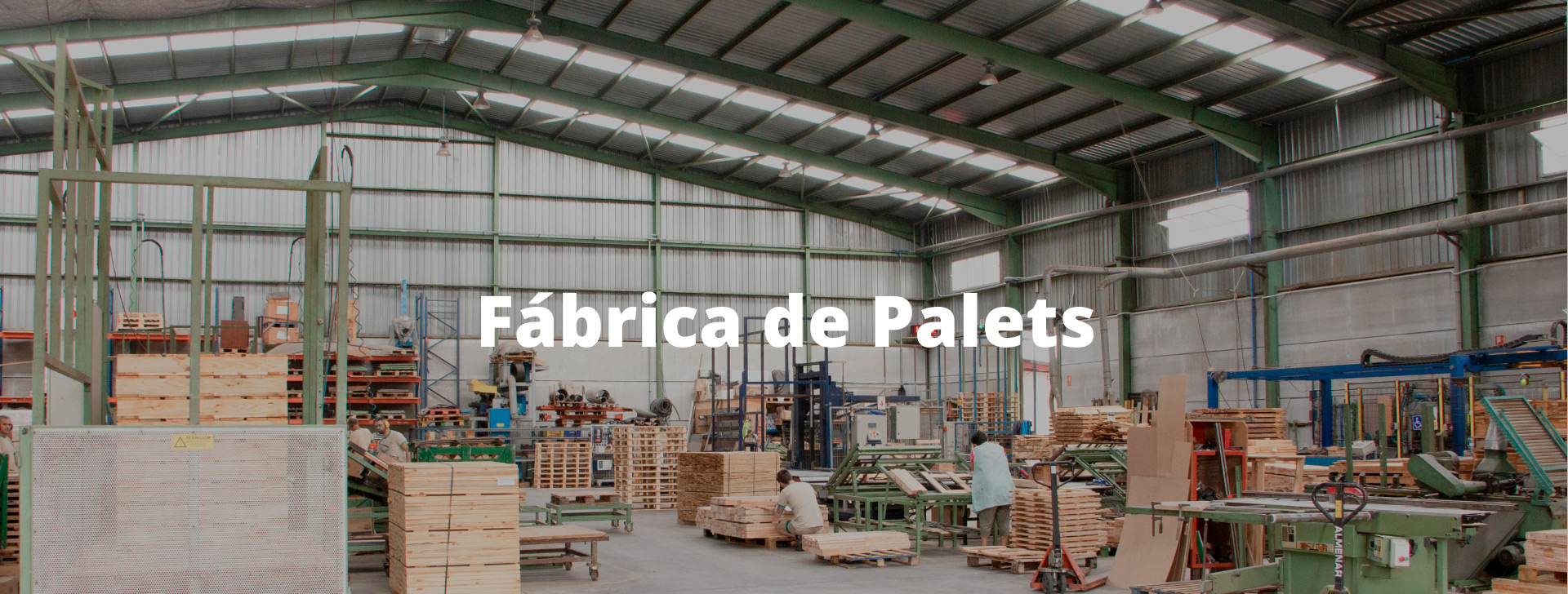 Fábrica de palets de madera - Faempal